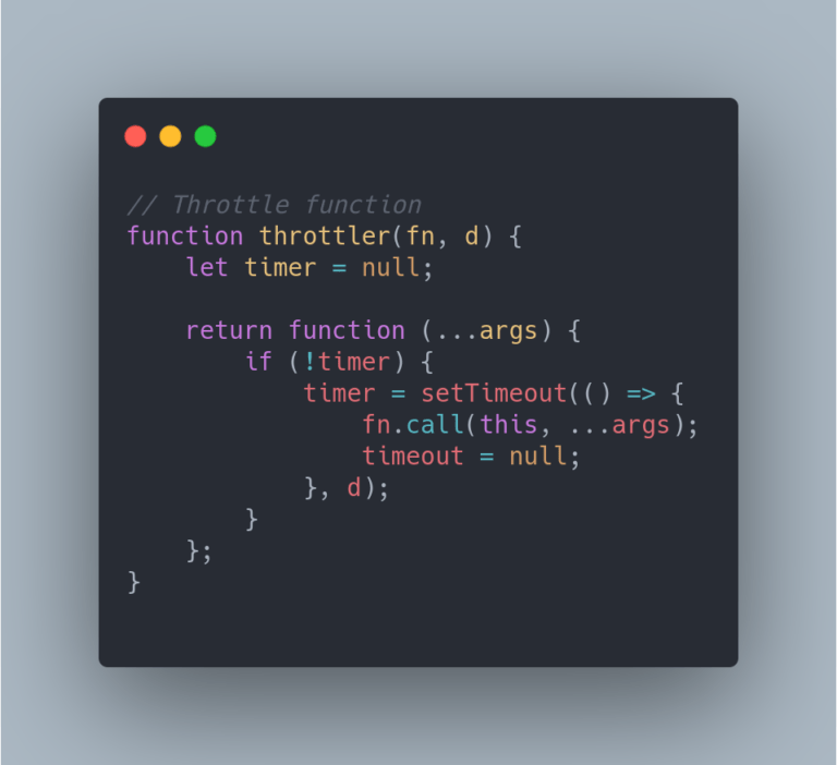 What is Debouncing and Throttling? - Primathon